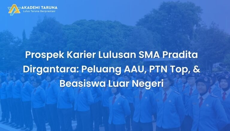 Prospek Karier Lulusan SMA Pradita Dirgantara: Peluang AAU, PTN Top ...